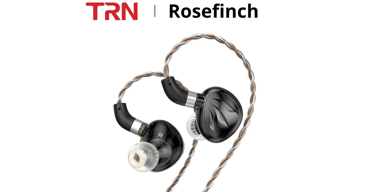 TRN Rosefinch | IEM planar 12 mm (2-pin, 3,5 mm swappable)