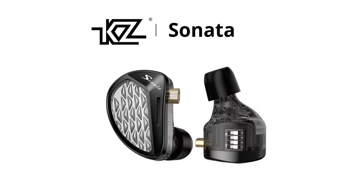 KZ Sonata | IEM 14 BA × canal (Switches de Tuning, 0,75 mm 2-pin, 3,5