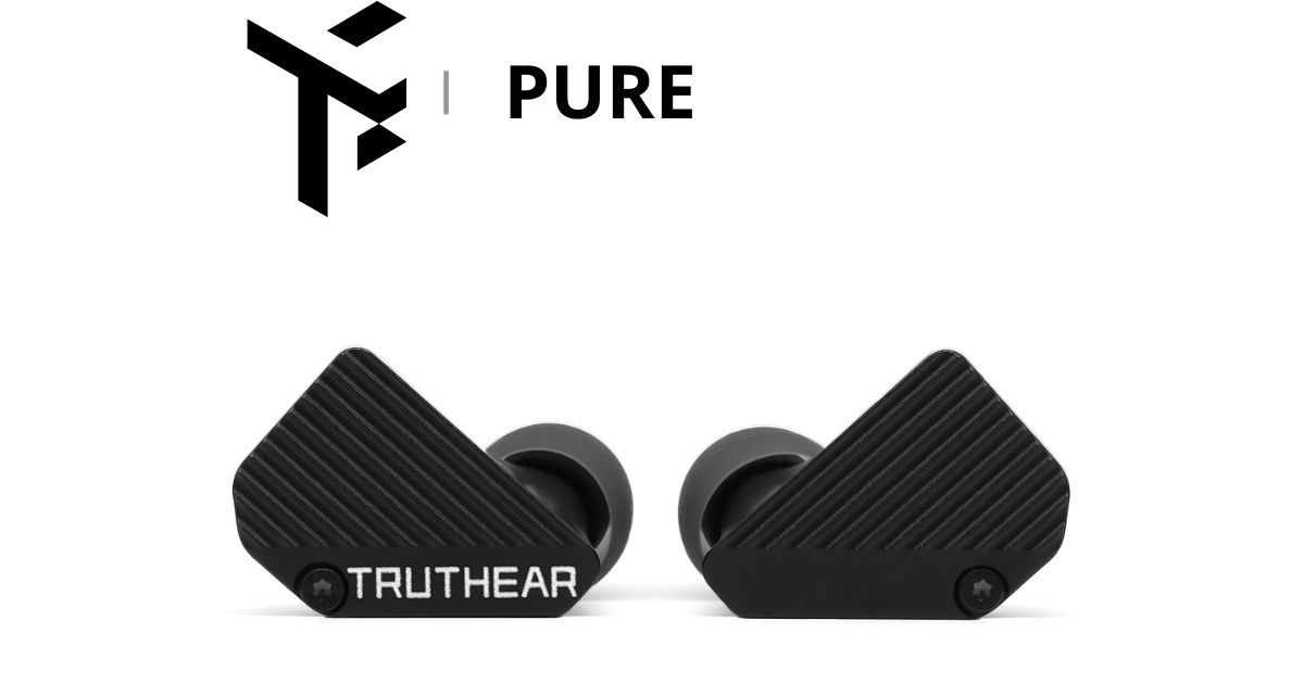TRUTHEAR PURE | IEM híbrido 1DD + 3BA (10 mm + BA)