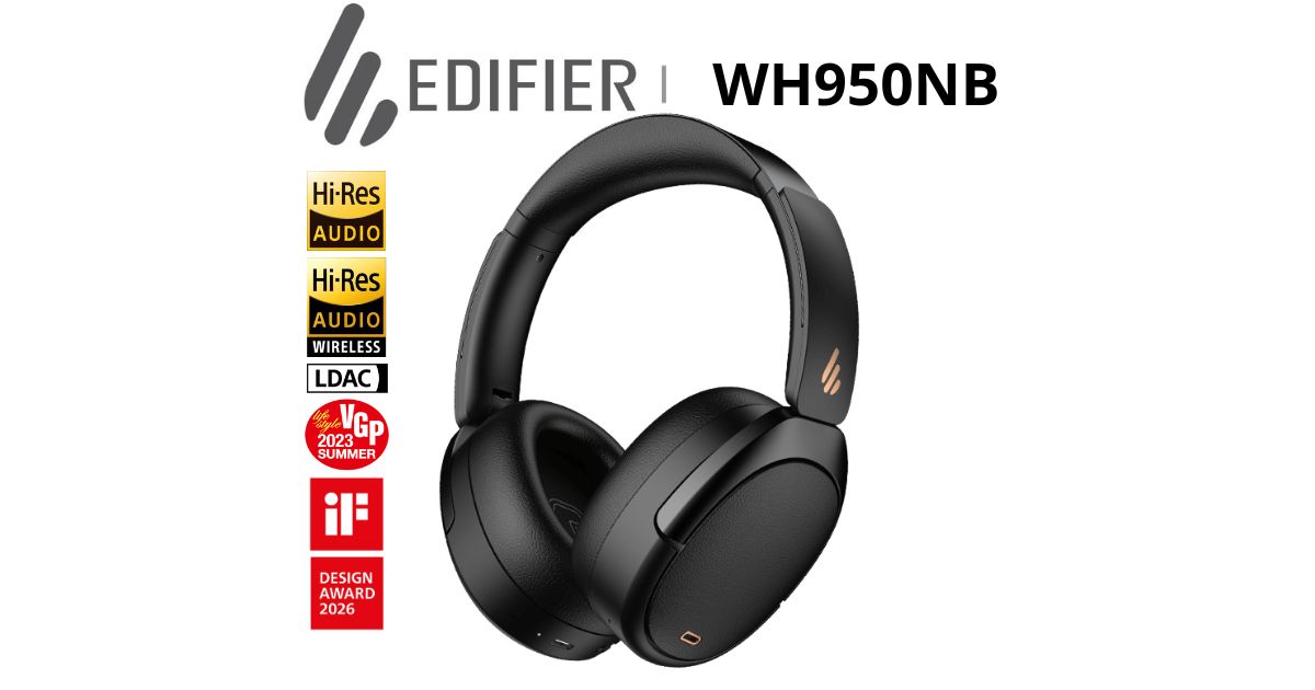 Edifier WH950NB – audífonos ANC LDAC (55 h)
