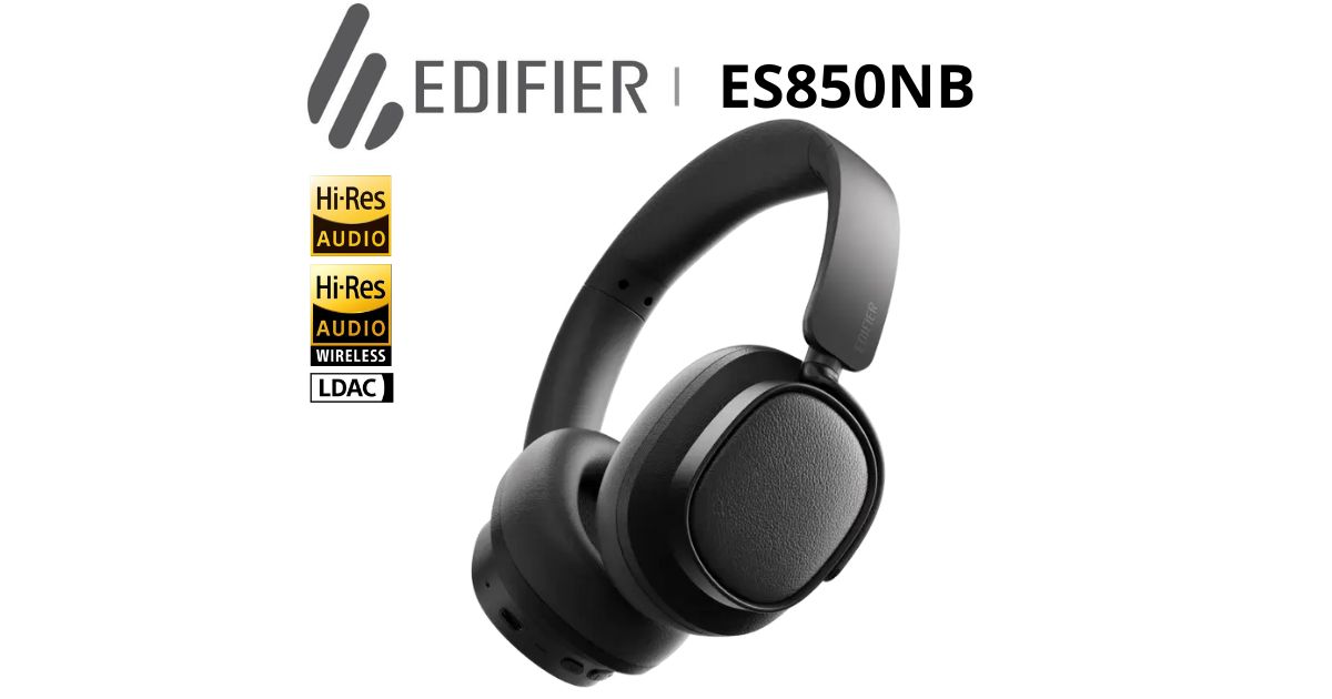 Edifier ES850NB – audífonos ANC LDAC (Hi-Res)