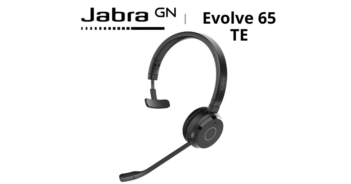 Jabra Evolve 65 TE – Headset inalámbrico UC Stereo